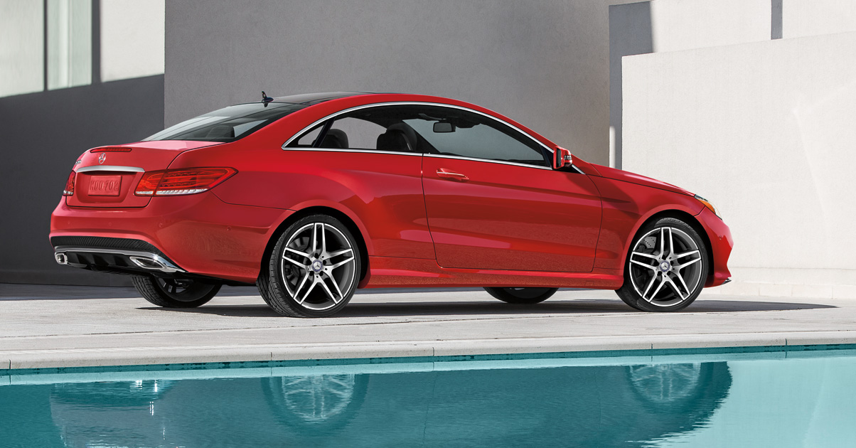 Take a Thrill Ride in the Mercedes-Benz E-Class Coupe – Park Place ...