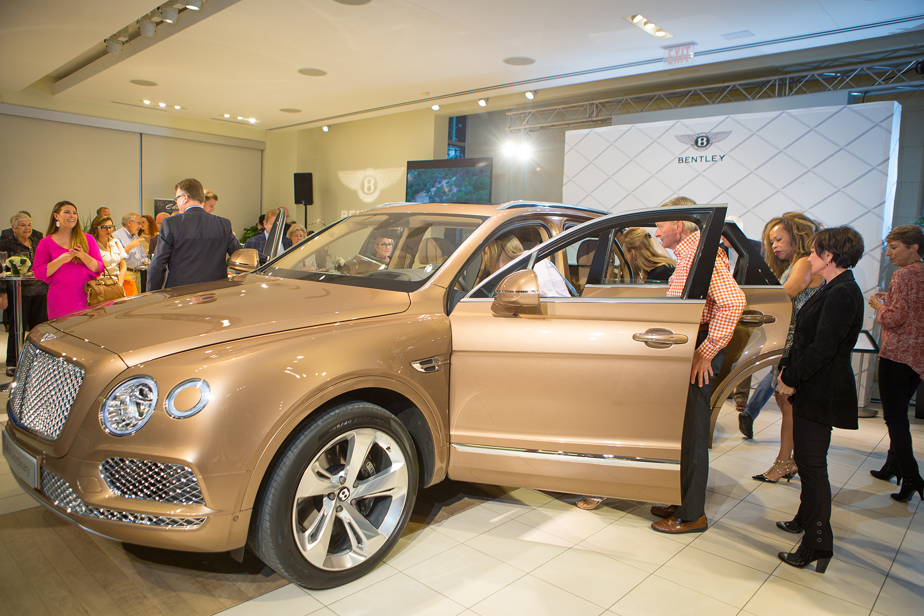 Bentley’s First SUV -The Bentayga Unveiled at Bentley Dallas – Park ...