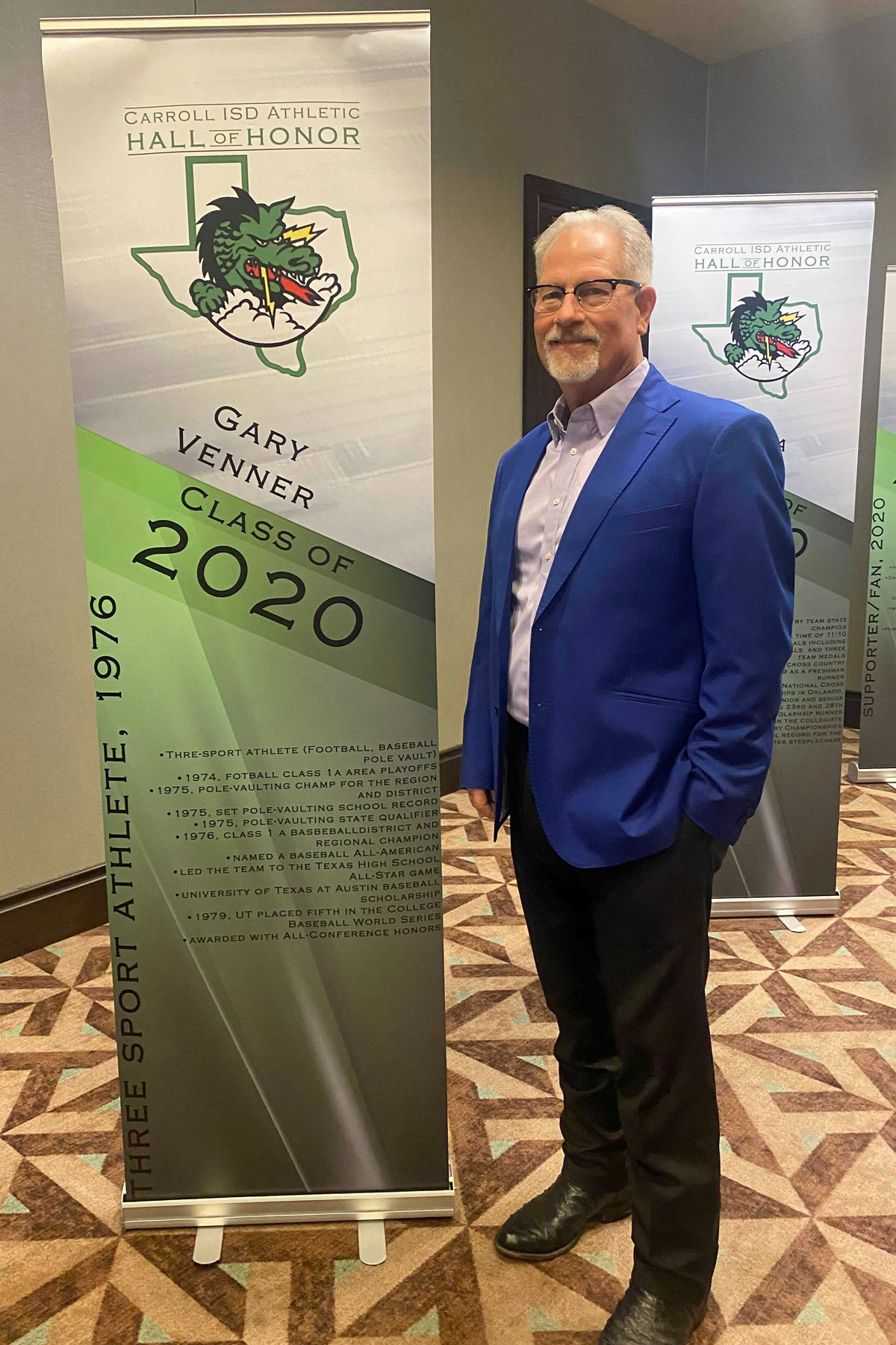 GARY VENNER INDUCTED INTO CARROLL ISD ATHLETIC HALL OF HONOR – Park ...